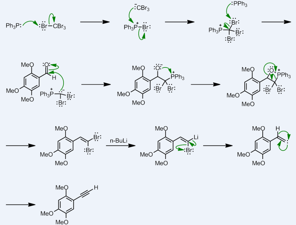 واکنش کوری فوچز Corey Fuchs | Iranian Chemist